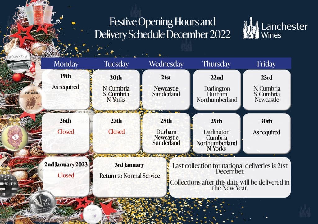 Christmas 2022 - Lanchester Wines